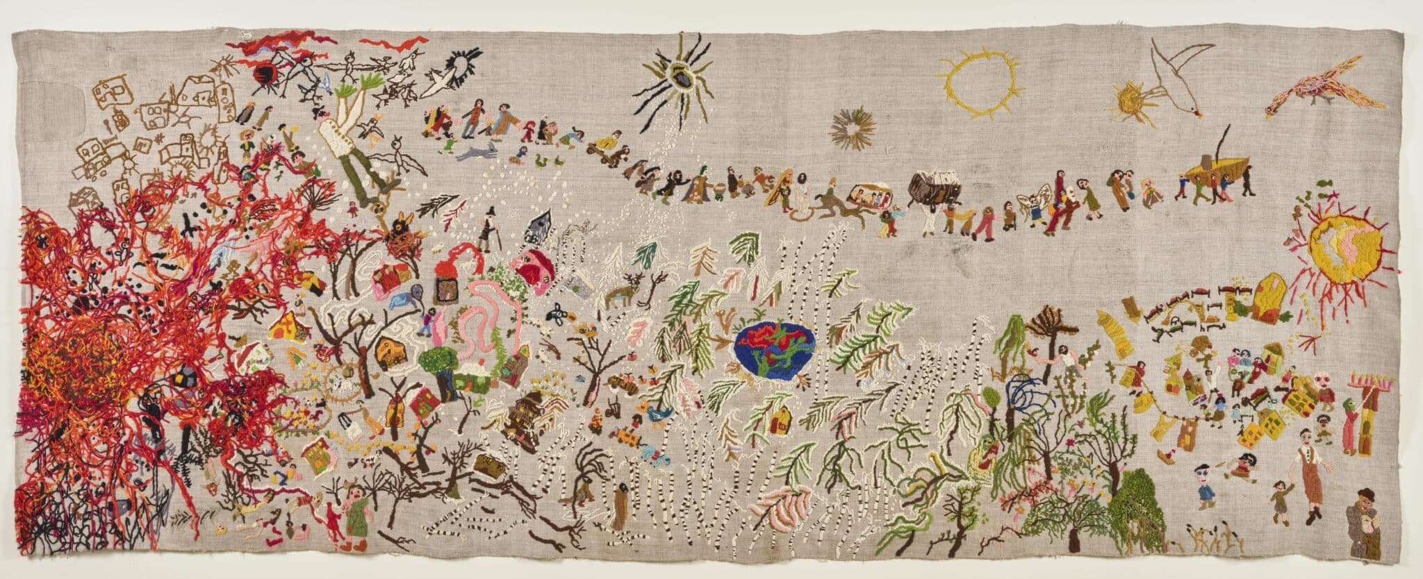 Pascal Monteil, chemin brodant - Transfuge